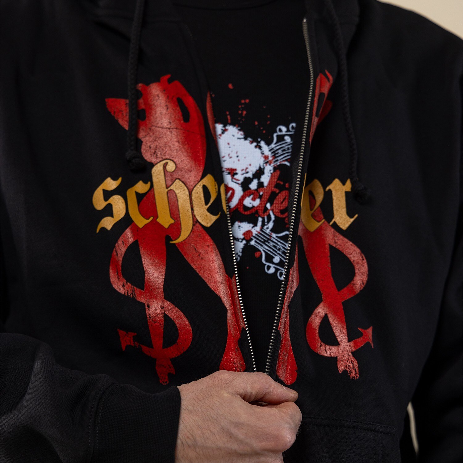Double Devil Zip-Up Hoodie