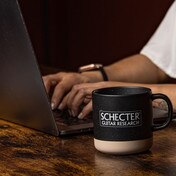 Schecter Guitar Research Logo Patch Black Puffer Jacket